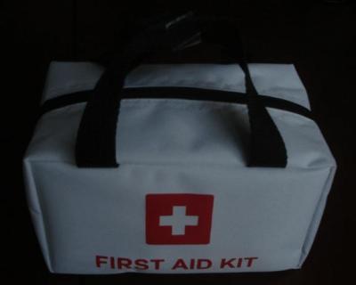 China cheap price white color emergency first aid bag for sale
