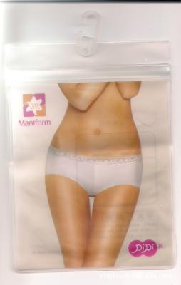 China clear pvc underwear bad,pvc hook bag, pvc sock bag for sale