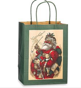 China Beautiful Christmas Gift Bags,Paper Bag free shipping for sale