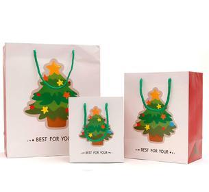 China 2014 new design christmas gift paper bag for sale