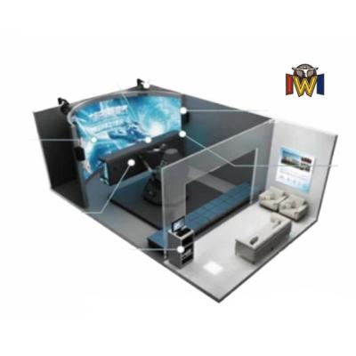 China Cinema virtual 5D de tela curva 9D Cinema para Shopping for sale