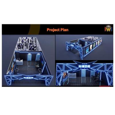 China Four Players Virtual Space Game Virtual Space VR For Playzone for sale