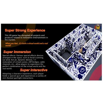 Китай VR игра на основе местоположения для Playstation XR Arena CE Rohs продается