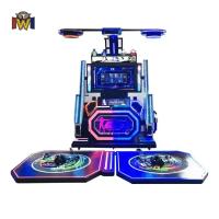 China Immersive Virtual Reality Dancing Game Machine with Double Player Mode and Customizable Game Resources for sale