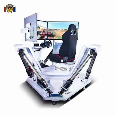 China VR 3 Screen Racing Simulator Triple Monitor Setup Sim Racing for sale