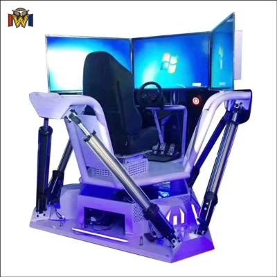 China VR 3 Screen Racing Simulator Triple Monitor Setup Sim Racing for sale