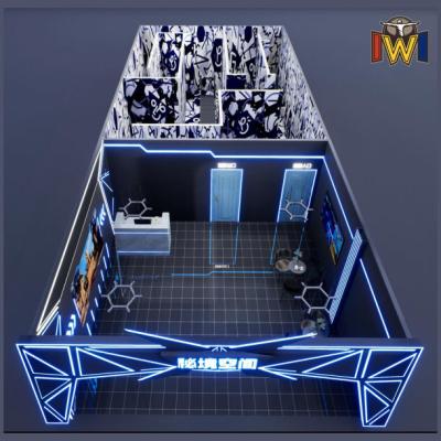 China Facial Scanning Space Arcade VR Space Simulator Game Machine for sale