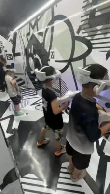China XR SPACE AVONTUUR Virtual Reality LBE 8 Spelers Per Groep  Te koop