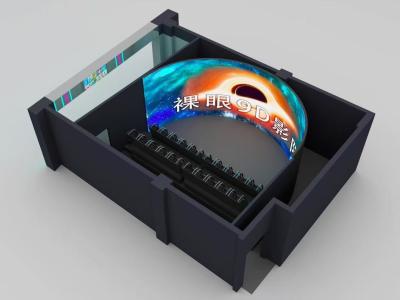 China Customizable Curved Screen Cinema and Flying Theater with Modular Design and Resin Composite Materials for Theme Parks for sale