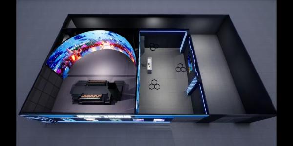 Quality 4D VR Curved Screen Cinema for Theme Parks with CE Certification for sale