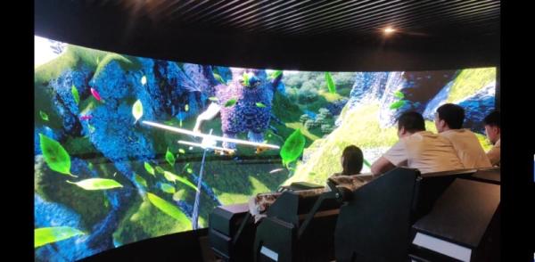 Quality 4D 9D VR Dome Cinema with Motion Seats for Theme Parks for sale