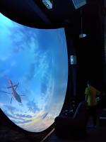 Quality 4D 9D VR Dome Cinema for Theme Parks with Motion Seats for sale