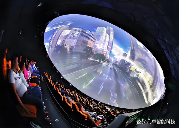 Quality 4D 9D VR Dome Cinema for Theme Parks with Motion Seats for sale
