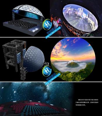 Китай VR Dome Cinema 4D 9D опыт полёта с сертификацией CE/Rohs продается