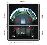 China VR 3D Track Cinema with 4D 9D Flying Experience for sale
