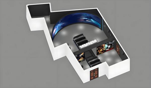Quality VR 3D Track Cinema for Theme Parks with 4D Motion Seats for sale