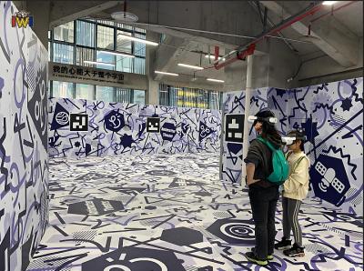 China XR Space Game VR Arena com efeitos imersivos e jogabilidade interativa à venda