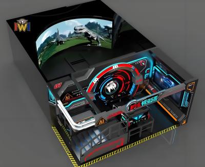 中国 VR 3Dトラックシネマ 湾曲スクリーンシアター 4D 9D フライングシネマ 販売のため