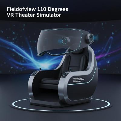 China VR Cinema Theater with 110 Degrees Field of View, Built-in 3D Spatial Audio, and 6 Seats Configuration for Immersive Experience for sale