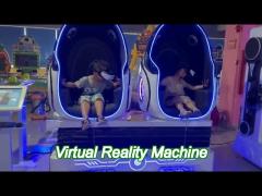Аркады 9D VR кресло-яйцо, 9D машина виртуальной реальности для игровой зоны