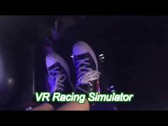 Симулятор гонок VR с шестью осями Динамическая трёхэкранная гонка