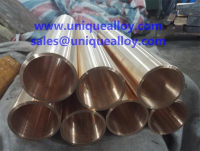 China Cobalt Nickel Beryllium Copper tube CuCo1Ni1Be/CW103C for sale