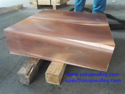 China Cobalt Beryllium Copper Plate CuCo2Be for sale