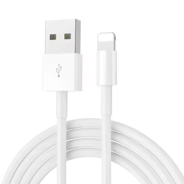 Quality White IPhone Charging USB Type A To Lightning Cable Quick Charging OEM ODM for sale