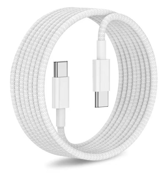 Quality Magnetic White 3.0 Data Cable USB Type C To C 1m1.2m 1.5m 1.8m 2m 3m Length for sale