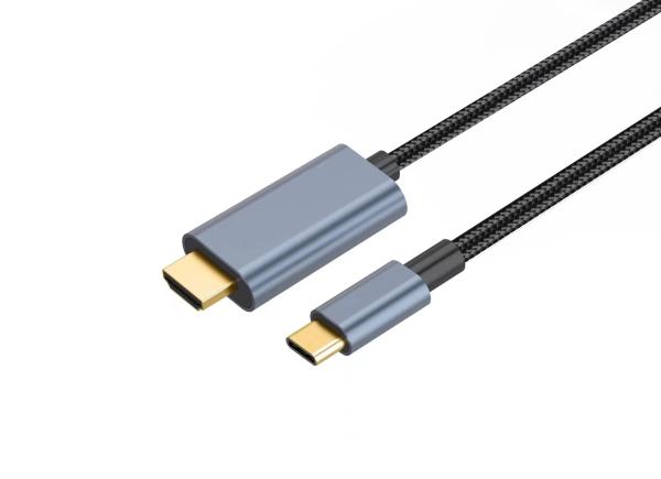 Ampia compatibilità 30HZ 4K Tipo-C a HDMI 1.4 Cavo di nylon intrecciato