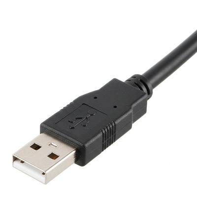 Китай Высокоскоростной USB 2.0 кабель длиной 3 фута с экранированием фольгой и оплеткой, материал ПВХ продается