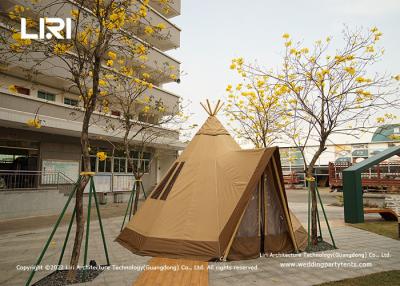China Parede resistente UV do log da barraca de Glamping da tenda e barraca de madeira do evento da estrutura à venda
