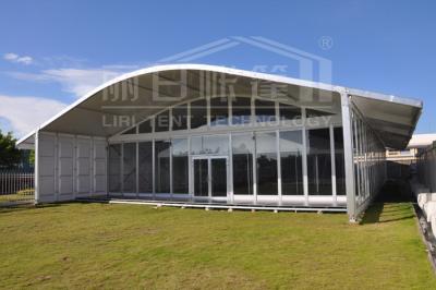 Cina tenda all'aperto di evento della Un-struttura unica di alluminio 30X60, tetto bianco del PVC di colore e muro duro in vendita