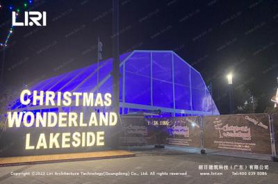 Cina Tende all'aperto di evento del poligono di IFAI con chiaro resistente UV del PVC in vendita