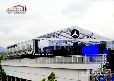 中国 中の装飾が付いている透明な屋根カバー 20X40M 屋外のでき事のテント 販売のため