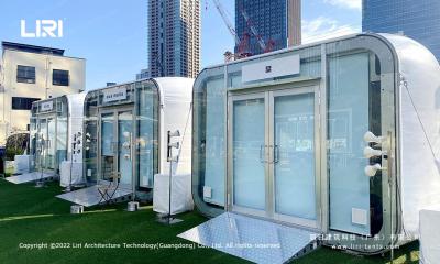 Cina Tenda modulare resistente di Glamping del contenitore di acqua per area di evento 30m2 in vendita