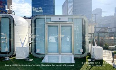 Cina Tenda modulare resistente di Glamping del contenitore di acqua per area di evento 30m2 in vendita