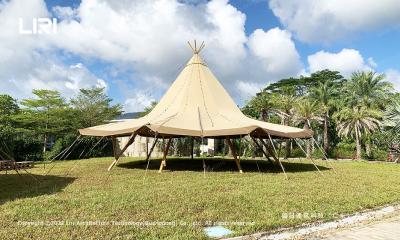 China Barraca exterior da tenda da lona grande para 20-120 pessoas de Glamping à venda