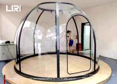 Cina Casa a cupola in cristallo a forma di vita rotonda per mostre di eventi all'aperto in vendita