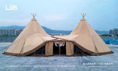 China Barraca exterior da tenda da lona grande para 20-120 pessoas de Glamping à venda