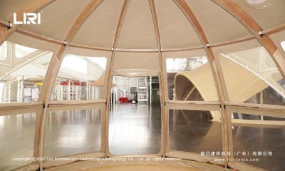 Cina Ellipse Panoramica Campeggio Glamping Hotel Tenda All Timber Frame 5 Diametro in vendita
