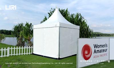 Cina Tende per eventi all'aperto Pagoda con parete laterale in PVC bianco ignifugo in vendita