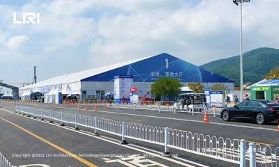 中国 10M幅の屋外のでき事党テントの紫外線抵抗力がある炎-抑制剤 販売のため