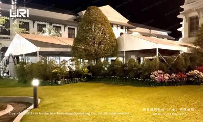 Cina Resistente UV di m2 di evento delle tende dei chiari del PVC muri laterali all'aperto ignifugi della finestra in vendita