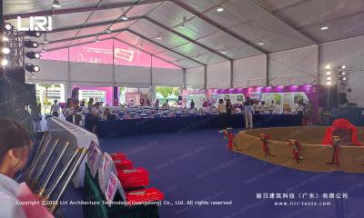 Cina Tenda ignifuga di evento del partito con i muri laterali bianchi IFAI del PVC in vendita