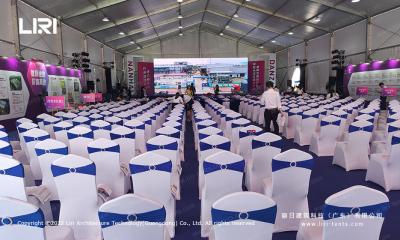 Cina Tenda ignifuga di evento del partito con i muri laterali bianchi IFAI del PVC in vendita