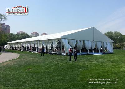 Cina Tende all'aperto di evento di colore della struttura di alluminio bianca del tetto, capacità di 1000 persone per nozze in vendita