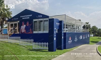 Cina Tende all'aperto ignifughe di evento di m2 con i muri laterali di vetro da Liri in vendita