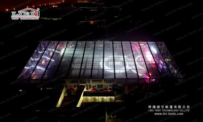 Cina Grande struttura all'aperto trasparente della tenda foranea delle tende di evento per l'evento all'aperto della festa nuziale in vendita