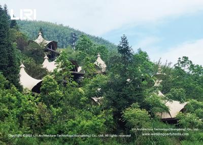 Cina Multi tende all'aperto funzionali di Indiana Tent With High Peak per la località di soggiorno o Glamping in vendita